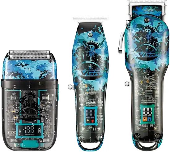 VGR 3-in-1 Tondeuse Set – 3-in-1 Kappersset Tondeuse – Tondeuse Mannen Hoofdhaar –... | bol
