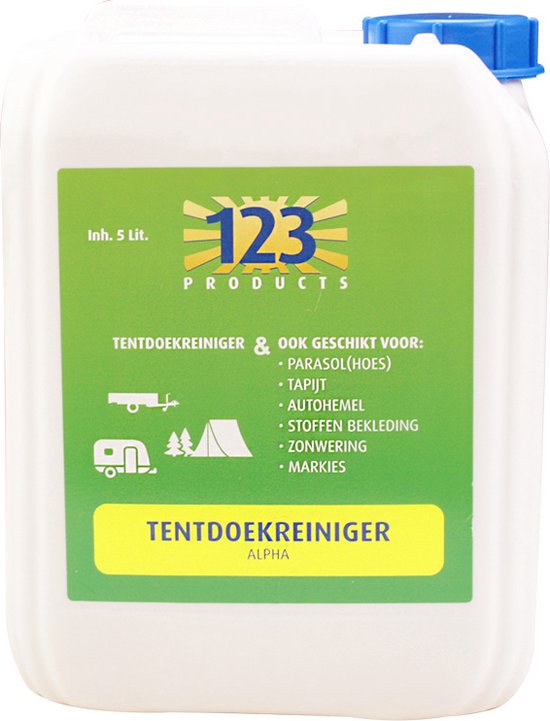 Alpha 123 tentdoekreiniger 5 liter | bol