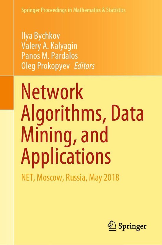 Springer Proceedings In Mathematics And Statistics 315 Network Algorithms Data