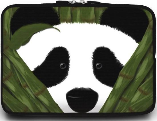 Universele Laptop Sleeve - 10.2 inch - Panda | bol