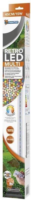 Superfish Retro Led Multi T8 Lengte - 120 cm | bol.com