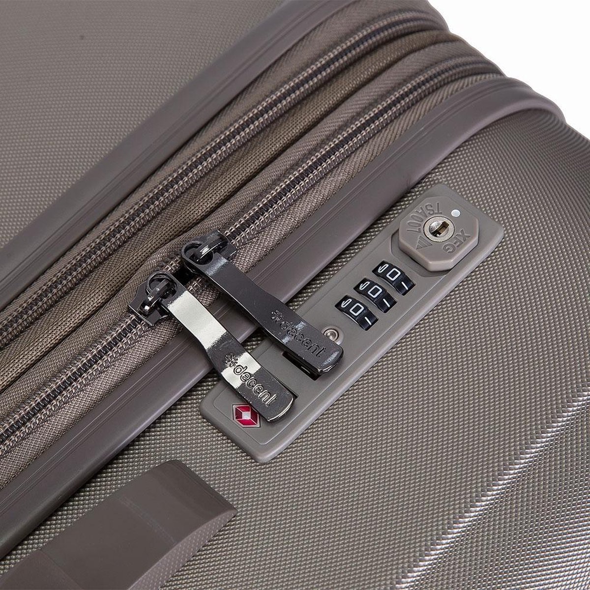 Decent Maxi-Air Handbagage Koffer - 55 cm - Champagne | bol