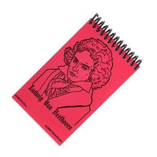Mini notitieboekje Beethoven | bol.com