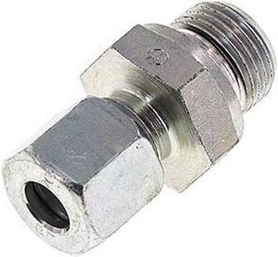 G 1 1/4'' Buitendraad x 30S Verzinkt Stalen Rechte Snijring Koppeling met FKM... | bol