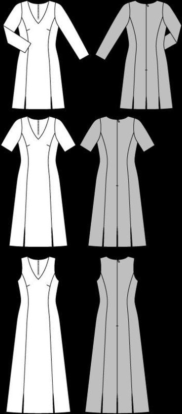 Burda Naaipatroon 6894 - Jurk in variaties | bol