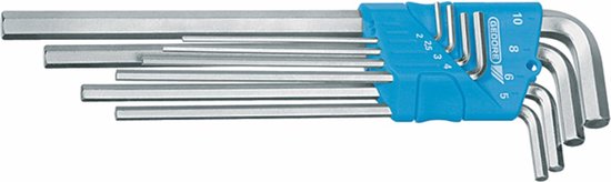 Gedore Inbussleutelset 8-delig - 2 tot 10mm | bol