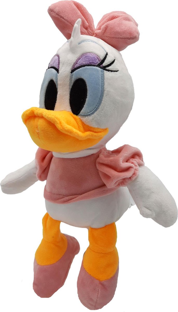 Disney Donald & Daisy - Katrien Duck (Daisy) - Knuffel - 28 cm | bol.com
