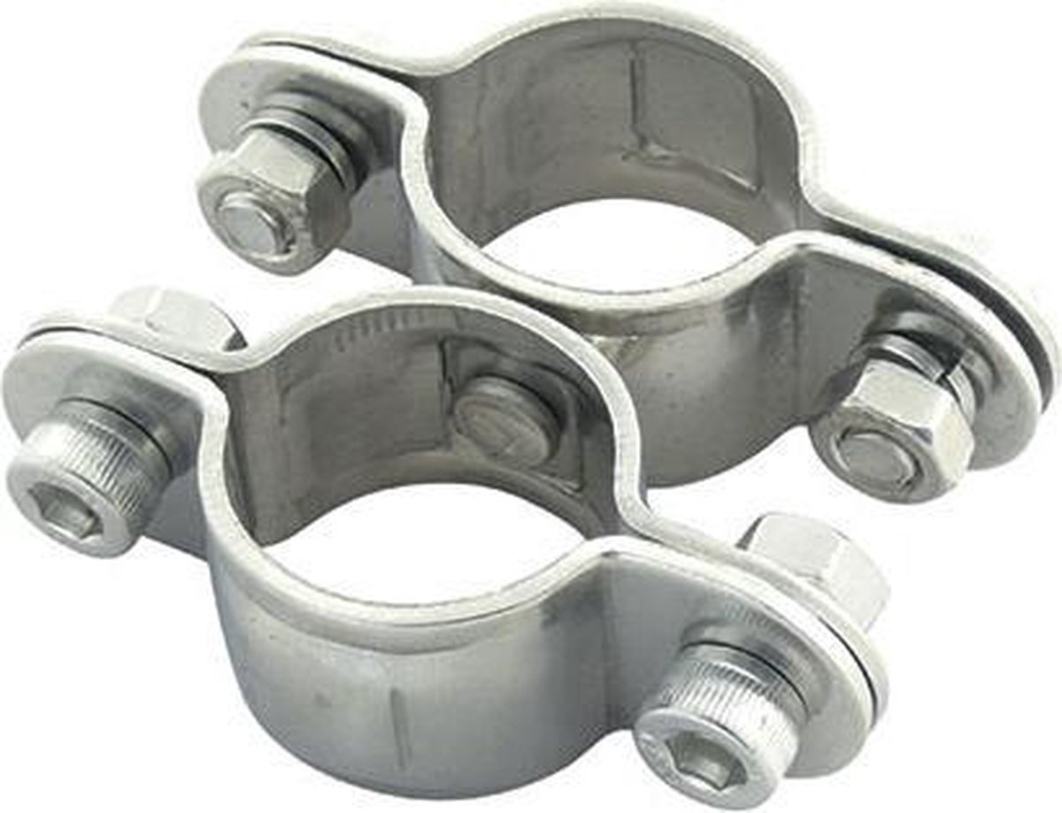 Buisklem dubbel vast, 25mm | bol