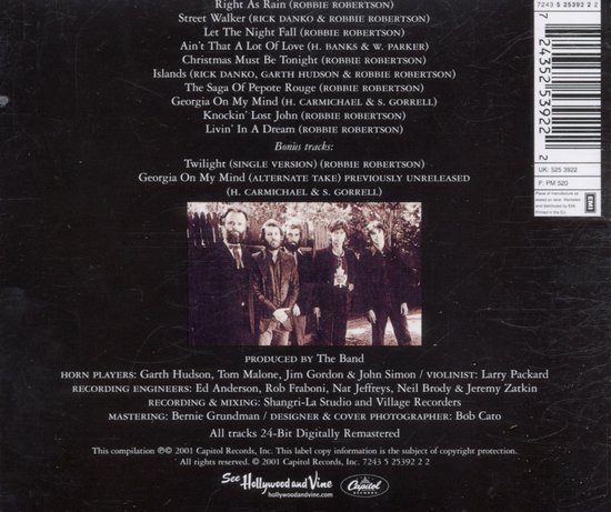 The Band - Islands (CD), The Band | Muziek | bol