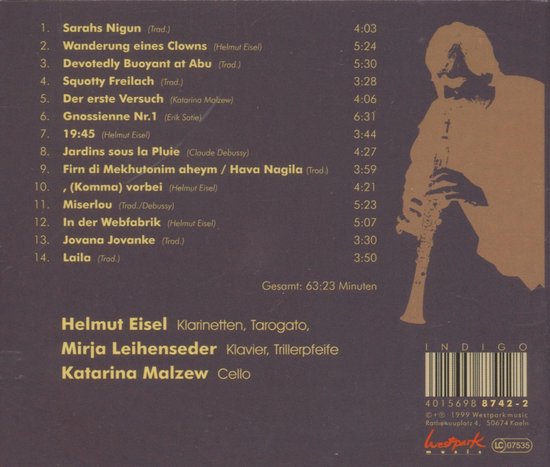 Helmut Eisel - Clarinet Stories (CD), Helmut Eisel | Muziek | bol