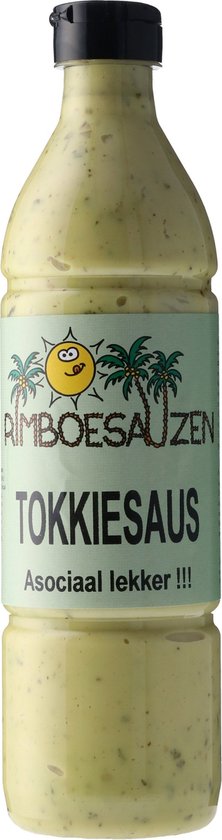 Rimboe Tokkiesaus - zoete uien saus voor vlees, vis en kip - 500 ml | bol