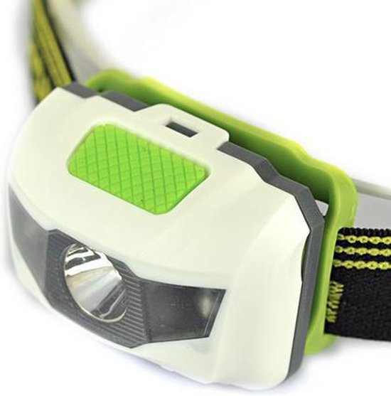 Led hoofdlamp 300 lumen Wit & Rood licht / Werkt op 3x AAA-batterij ...
