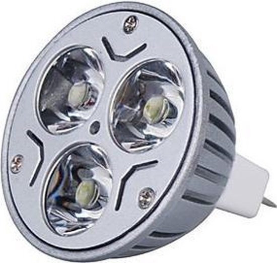 LED Spot Koel Wit - 3 Watt - MR16 Fitting | bol
