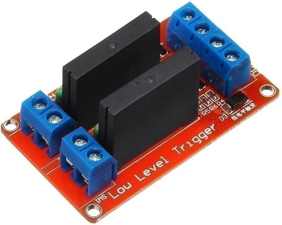 Twee-weg Solid State Relay Module voor Arduino | bol.com