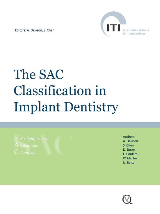 The SAC Classification in Implant Dentistry (ebook), Anthony Dawson ...