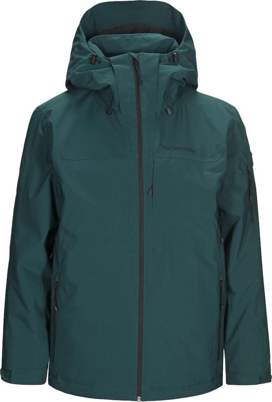 Peak Performance - Maroon Jacket - Groene Ski-jas Heren - S - Groen | bol