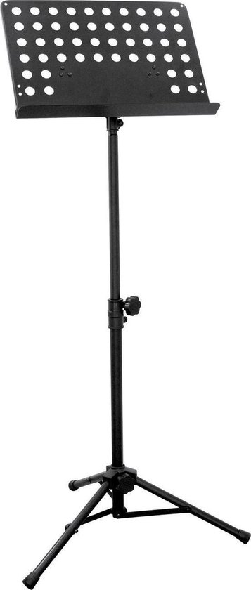 Dimavery Muziekstandaard - Staander Hoog - Zwart | bol
