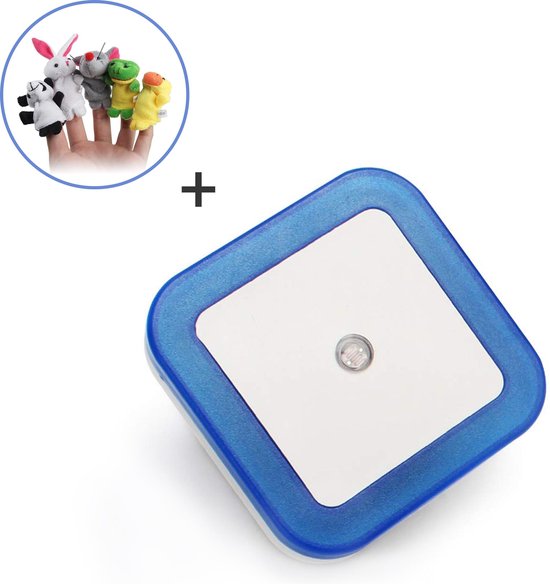 LED Nachtlampje Voor Kinderen - Met Lichtsensor - Binnen - Stopcontact ...