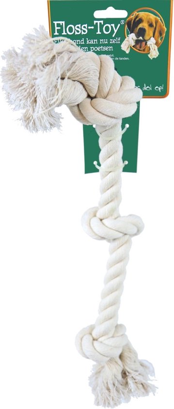 Floss-toy wit 3-knoop | bol