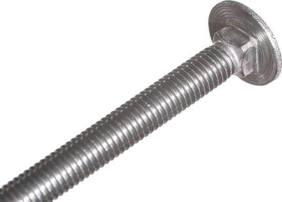 Wovar Slotbouten RVS M8 x 50 mm | 50 stuks | bol