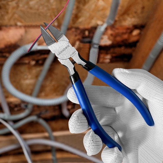 Wire Cutters 6 inch 5pcs Precision Flush Cutters - Ultra Sharp Side ...