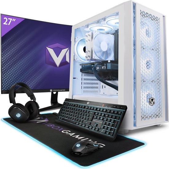 Vibox X-92 Game PC - 27" Scherm Pakket - Intel i9 14900KF Processor 5 ...