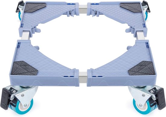 Adjustable Movable Washer Pedestal with 4 Rubber Casters - Washing ...