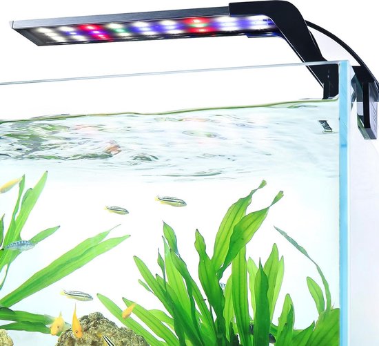 24/7 LED Aquarium Light - Timer Brightness Full Spectrum - Aquatic ...