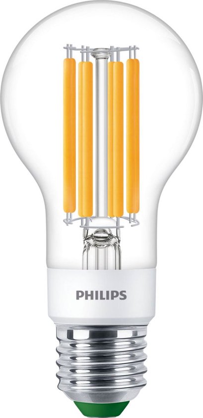 Philips MASTER LED Lamp Ultra Efficient E27 Peer Helder 4W 840lm - 827 Zeer Warm Wit |... | bol
