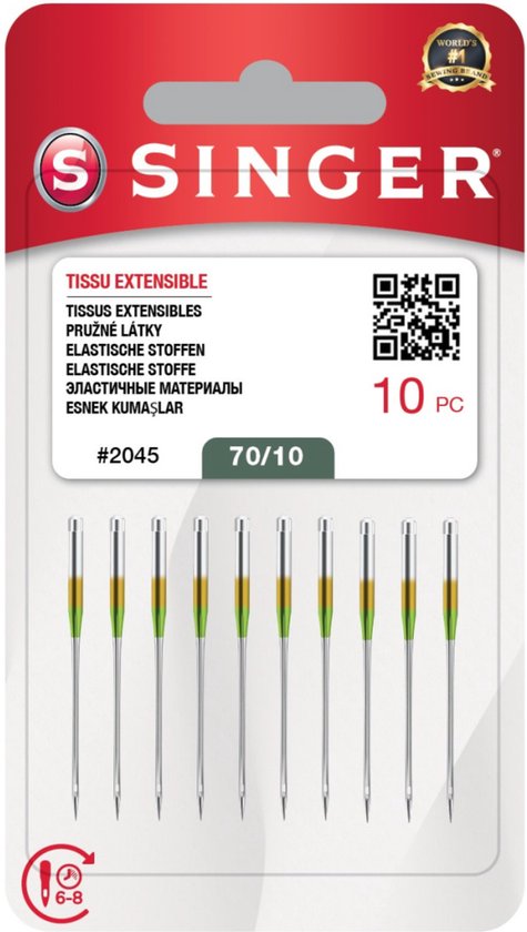 Singer Stretch 2045 70 (10 stuks) Naalden | bol