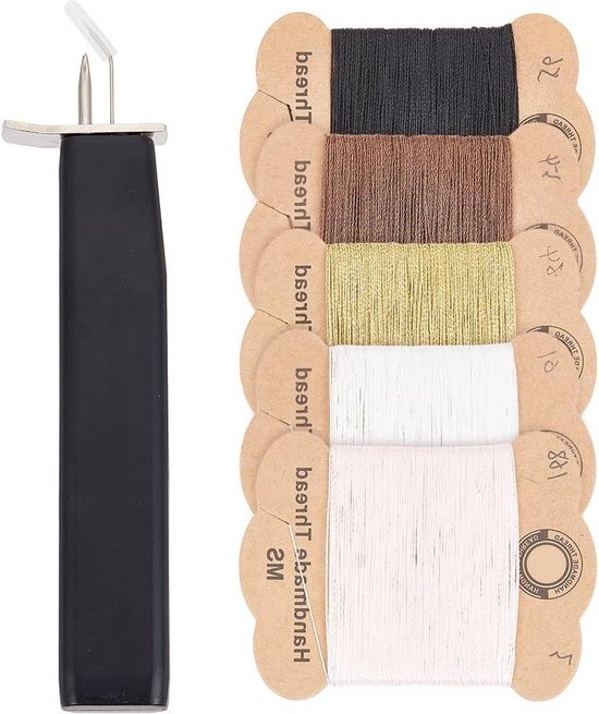 Plastic Kralen Knopen Tool - 5 Kaarten Polyester Metallic Gevlochten ...