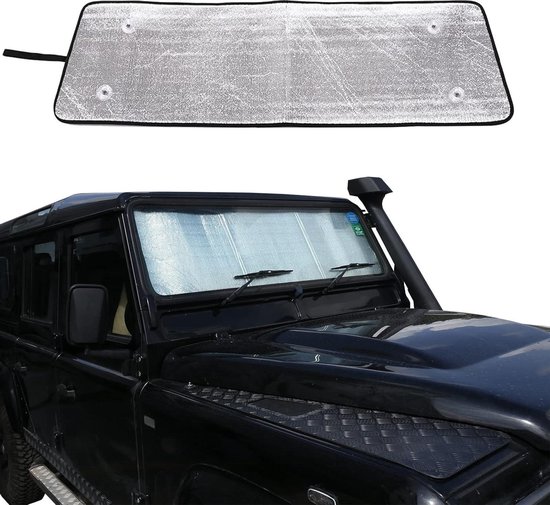 Windshield Sun Shade UV Ray Reflector for Land Rover Defender 90 110 ...