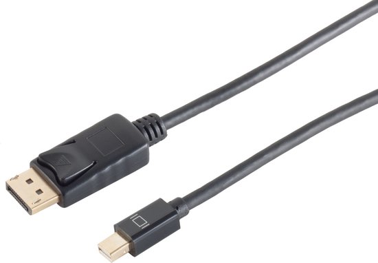 S-Impuls Mini DisplayPort naar DisplayPort kabel - DP1.2 4K 30Hz ...