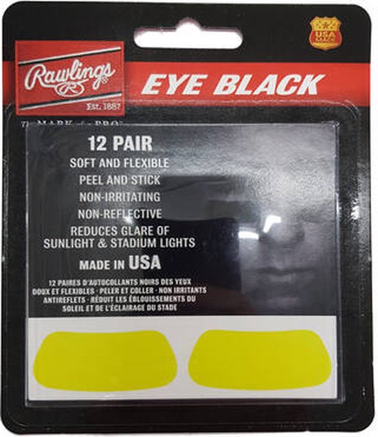 Rawlings Oog Stickers Gekleurde Kleur Optisch Geel | bol