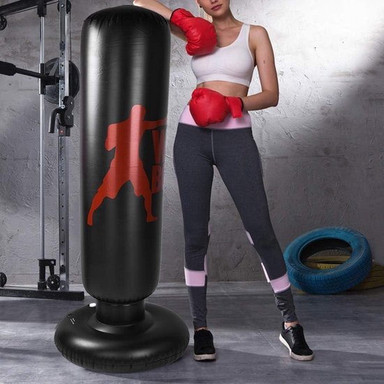 Aufblasbarer Boxsack für Kickboxing und Bodybuilding - Training Tumbler ...