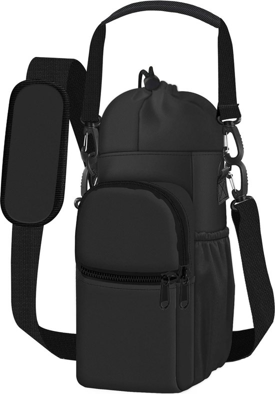 Waterfles Houder met Riem 32oz 40oz - Geïsoleerde Draagtas voor Sport ...