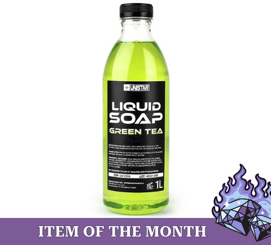 Unistar - Liquid Soap Green Tea 1L | Green Tattoo Soap | Milde ...