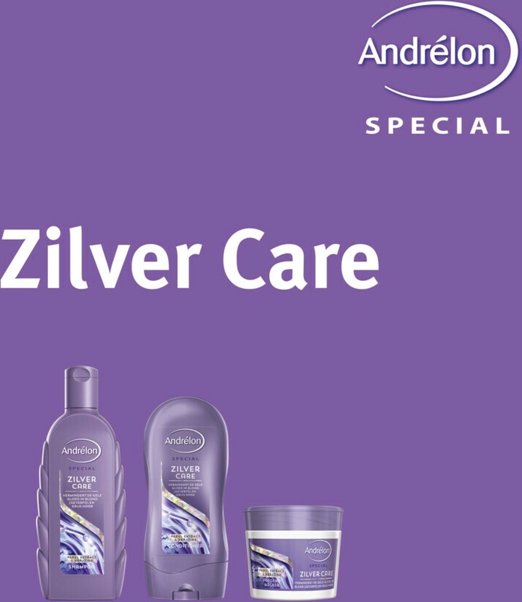 Pack Spécial Andrélon Zilver Care - Shampoing, revitalisant et masque ...