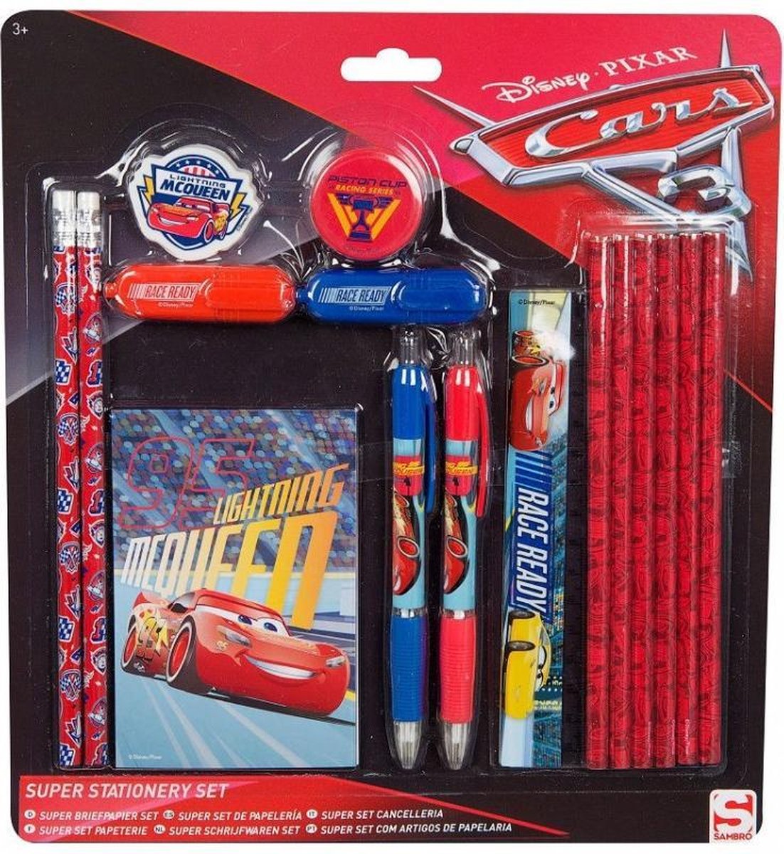 DISNEY CARS 3 SUPER STATIONERY SET | bol.com