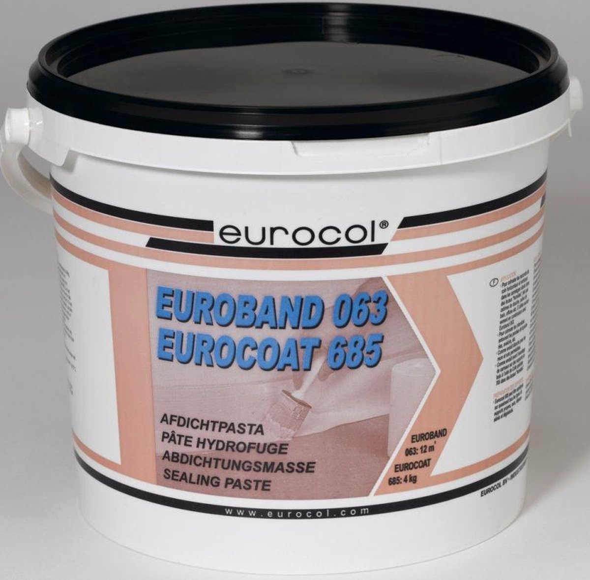 Eurocol Eurocoat a 4 kg. en 12 meter euroband | bol.com