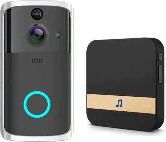Video Deurbel Wifi Draadloze Deurbel - Slimme Camera Deurtelefoon Intercom - Met... | bol