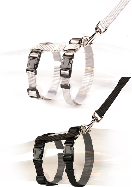Duvo+ Grote Kat Wandelset Uni 30-50cm / 12mm - 125cm | bol
