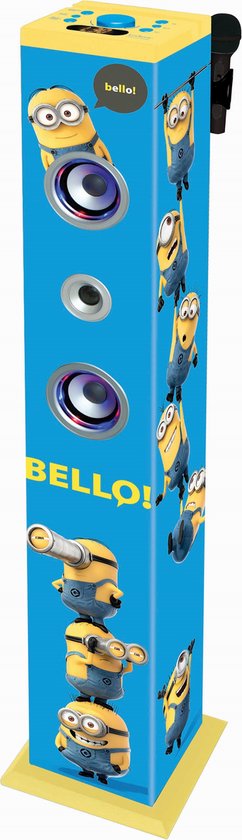 De Minions Krachtige Sound & Light BluetoothÃ‚Â® Tower -luidspreker met ...