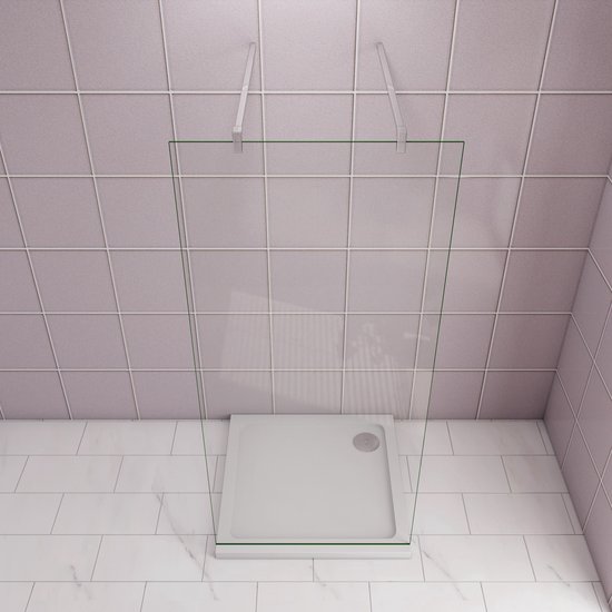 Inloopdouche 107,7x200cm,8mm NANO EasyClean veiligheidsglas matglas,F ...