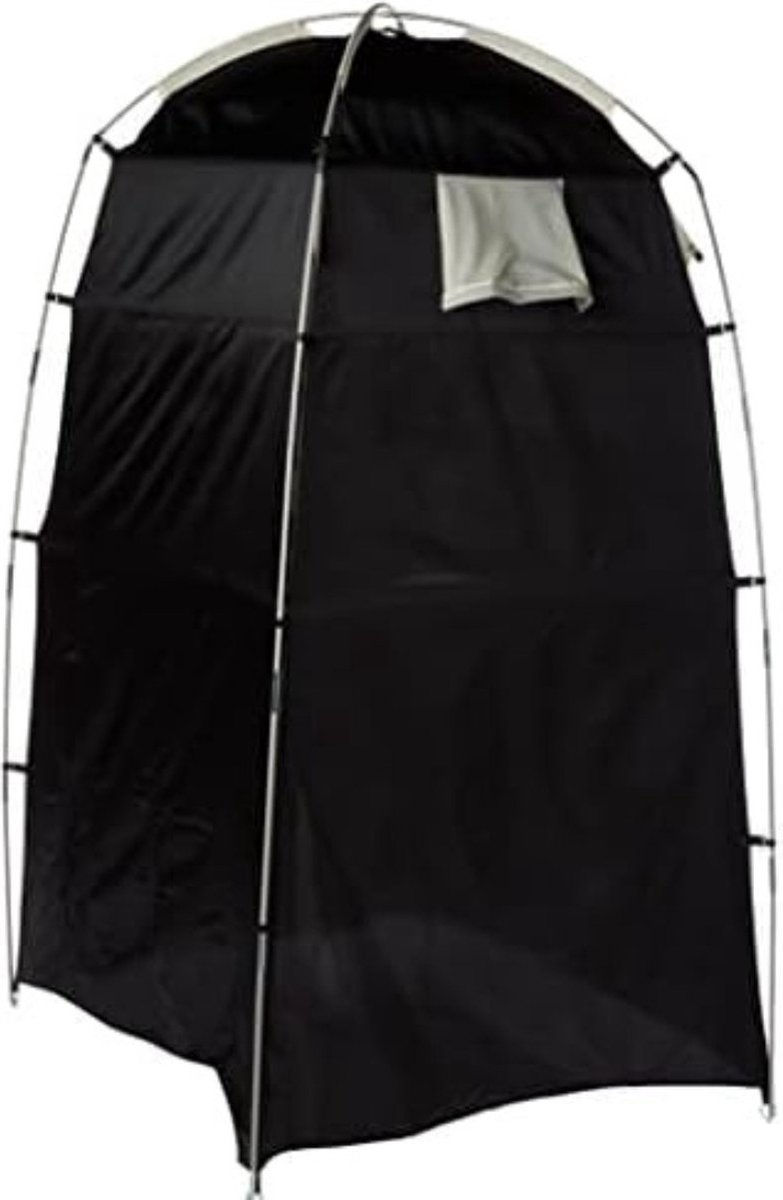 Douchetent - Omkleedtent - Wc tent - Toilettent - Camping - Zwart | bol