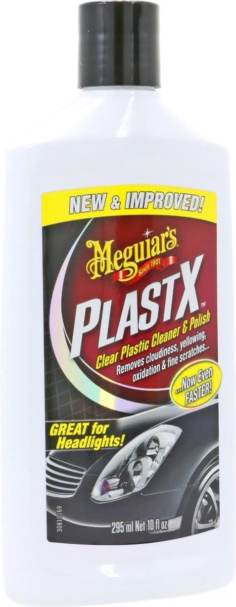 bol.com | Meguiars G12310 PlastX Clear Plastic Cleaner & Polish 296ml