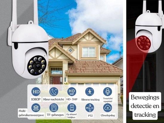 WiFi Beveiligingscamera | bol
