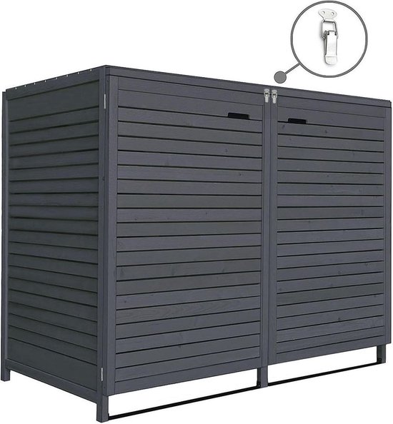 Kliko Ombouw Dubbel - Containerberging - 2 Containers - Weerbestendig ...
