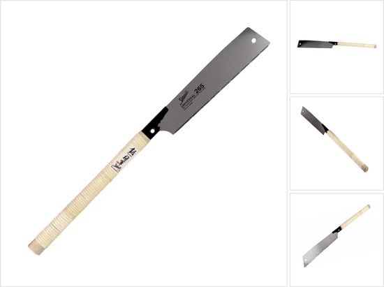 Shogun Japanse zaag universele houttrekzaag lange houten steel ( OK ...