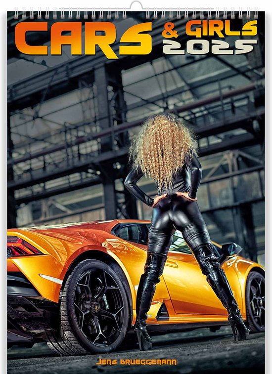 JCG-25-26 Naakt Auto-kalender 2025 2026 | bol